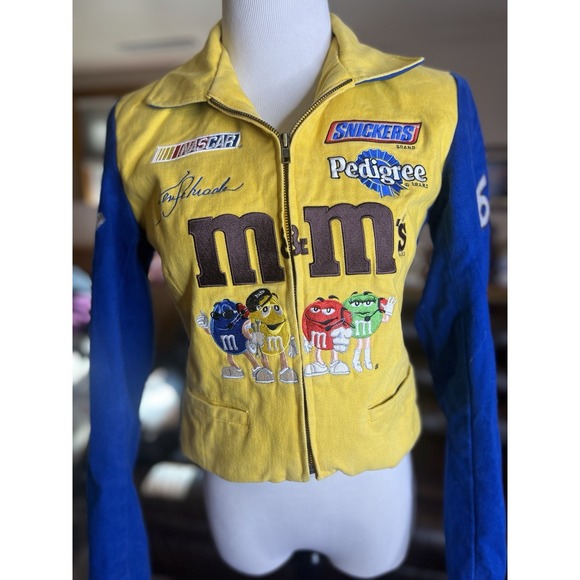 JH Desgin | Shirts | Nascar Mms Jh Design Racing Jacket Y2k Size Small ...